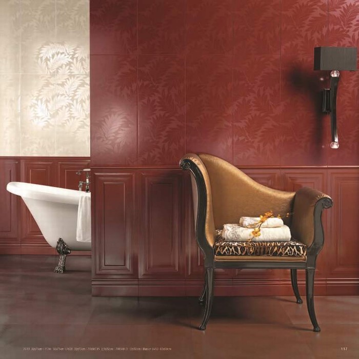 Floor and wall tiles Cinca Bali Bordeaux – Ceramic and mosaic tiles EU