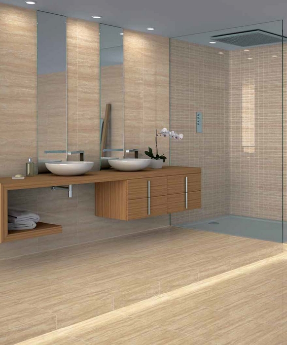Bathroom tiles TAU Tiburis Beige – Ceramic and mosaic tiles EU